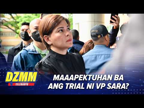 Sagot ng depensa sa posibleng epekto ng arrest warrant ni Sara sa impeachment trial | DZMM TeleRadyo