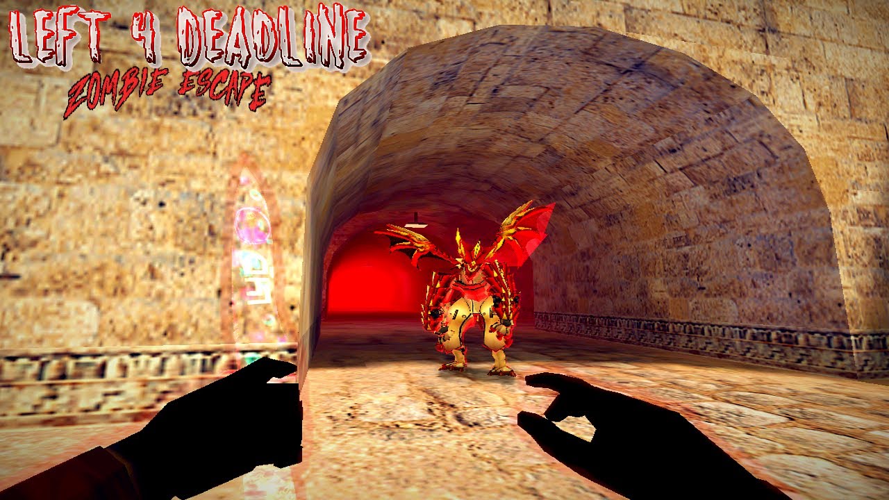 Counter Strike1.6 : Zombie Escape | Left 4 Deadline ZE ! | de_pathway ...
