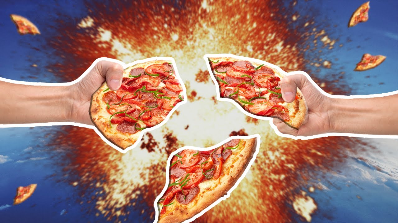 Best way to destroy a pizza 🍕 - YouTube