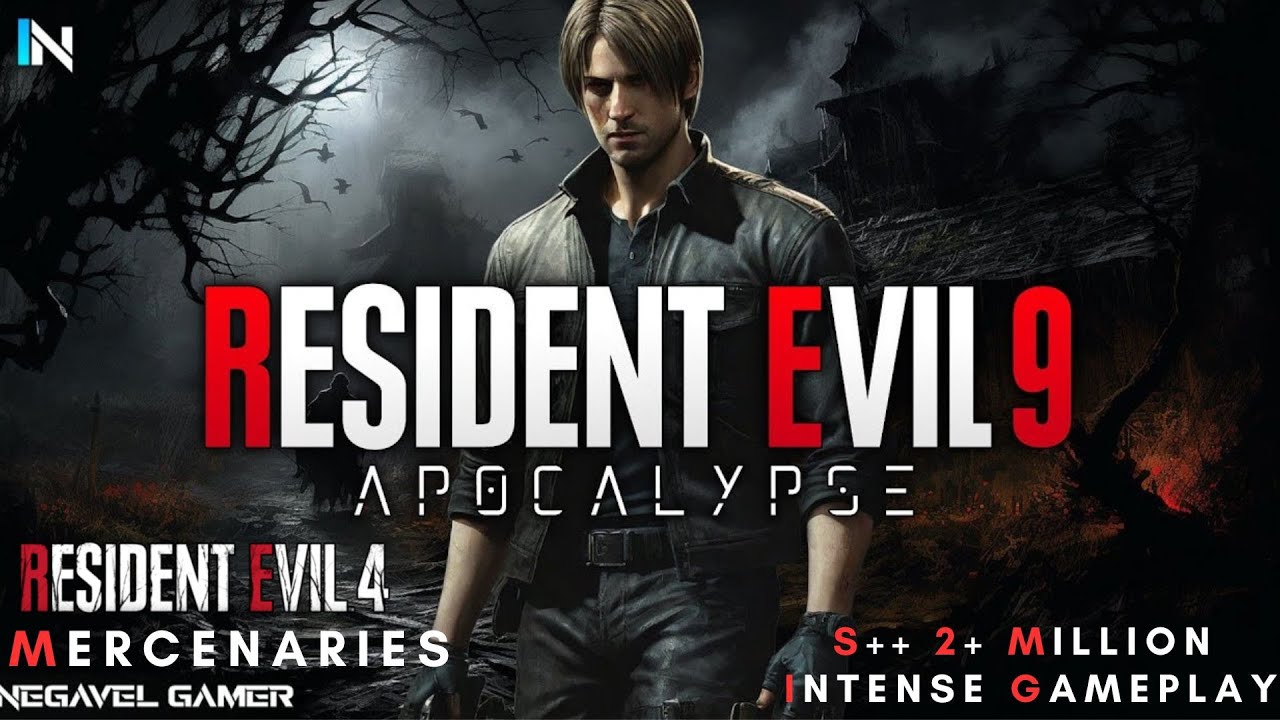 Training for Resident Evil 9 - Res 4 Remake Mercenaries Leon 2 Million ...