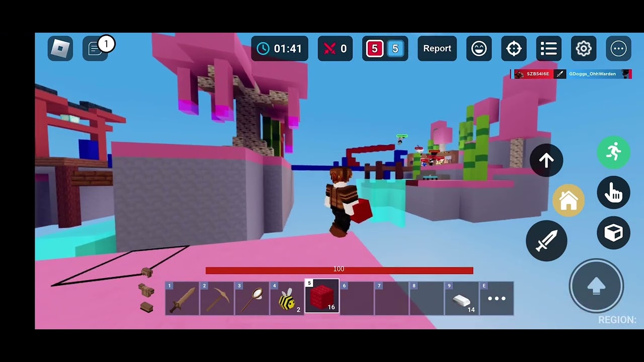 Bed wars hacker report video - YouTube