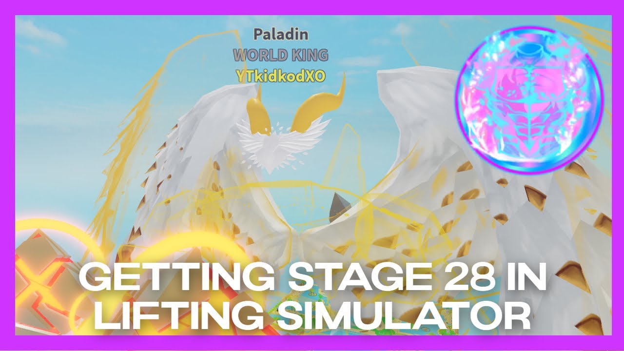 Getting Stage 28 in Lifting Simulator - YouTube