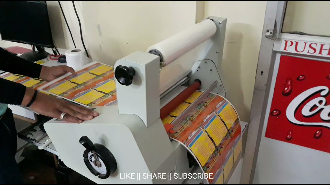 Digital Lamination machine, Thermal lamination machine, 12x18, 13x19 ...
