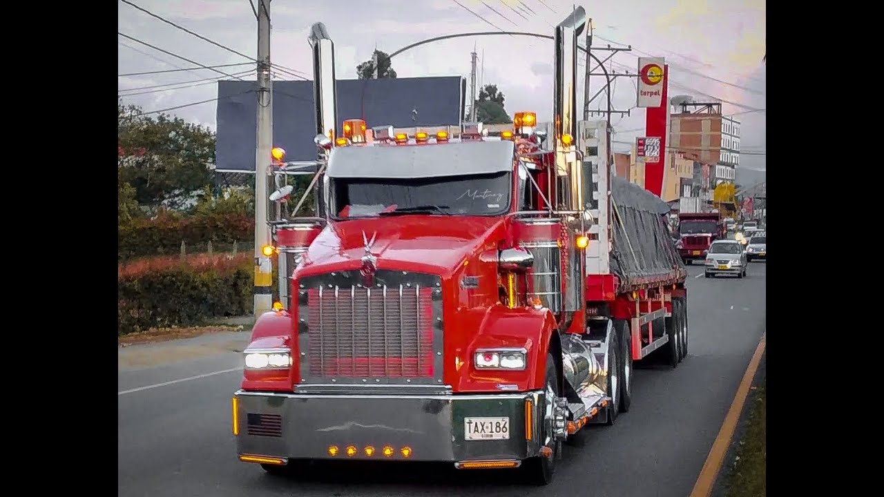 Las mejores tractomulas de Colombia - YouTube
