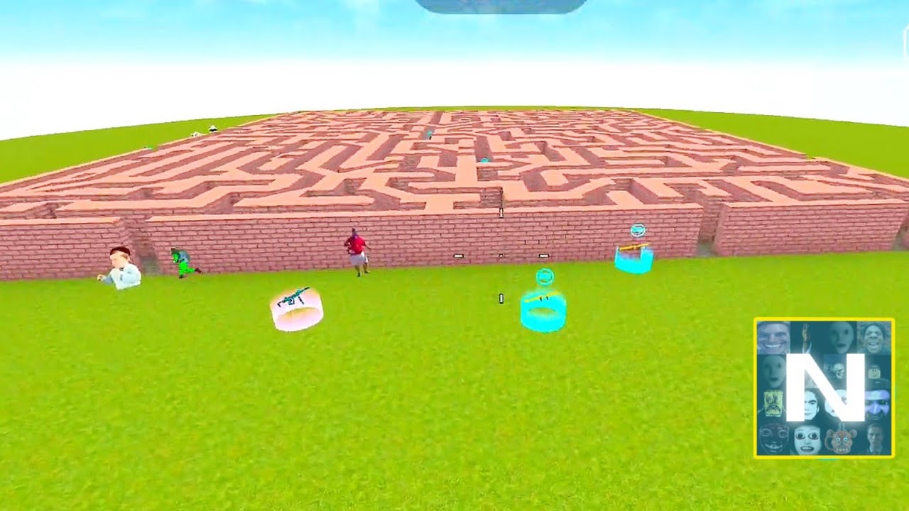 Nextbots Sandbox in Backrooms Shooter Gameplay , Sandbox Android Games ...