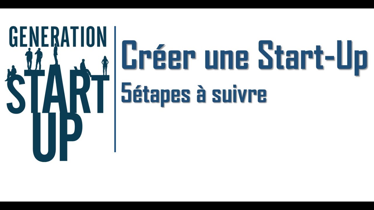 5 étapes pour créer une start-up / 5 Steps to launch a start-up - YouTube