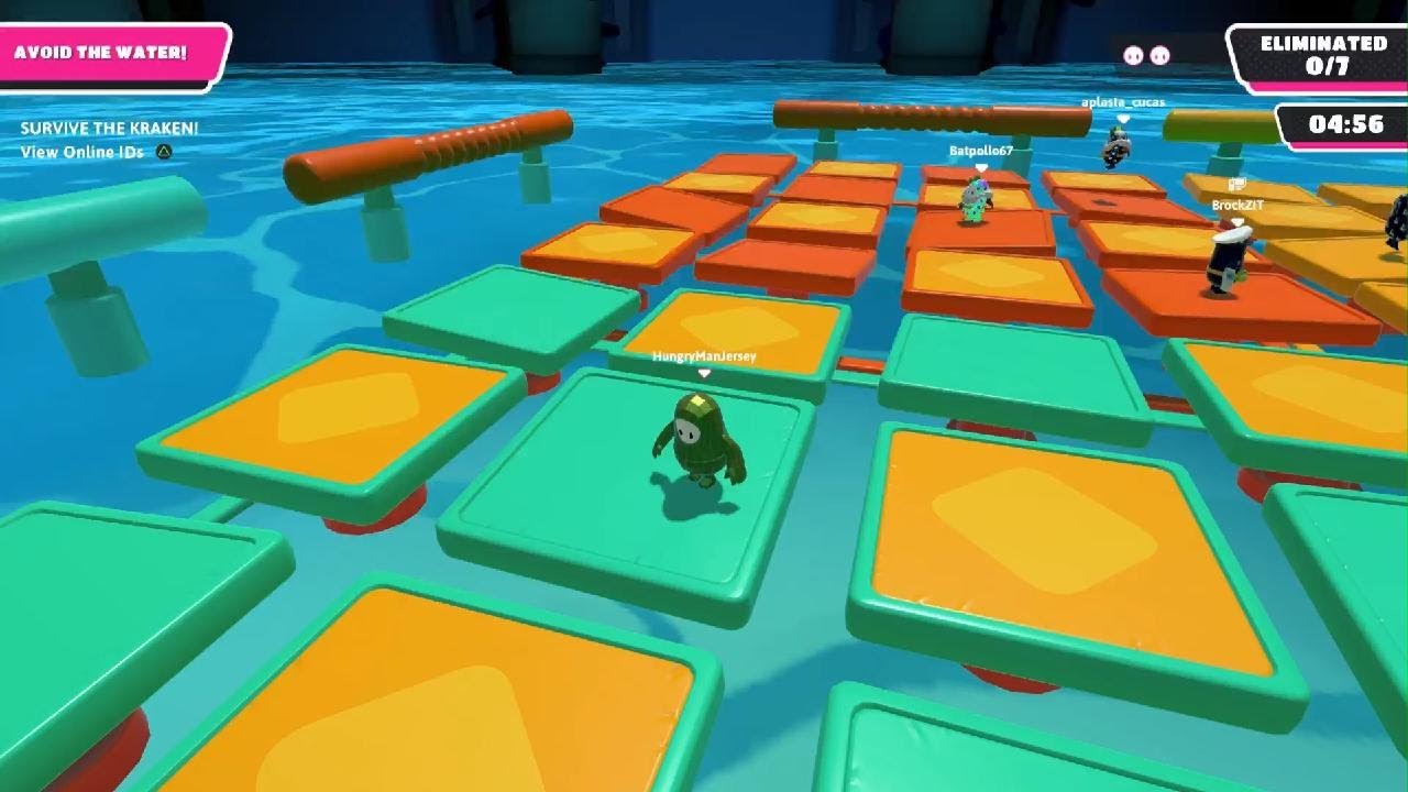 Fall Guys: Squads Duos Kraken Slam win with FallGodsYT - YouTube