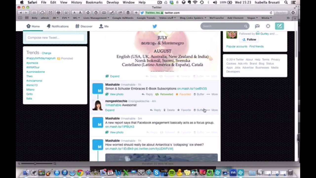 Twitter tutorial - the basics (how to tweet, RT, favour and much more ...