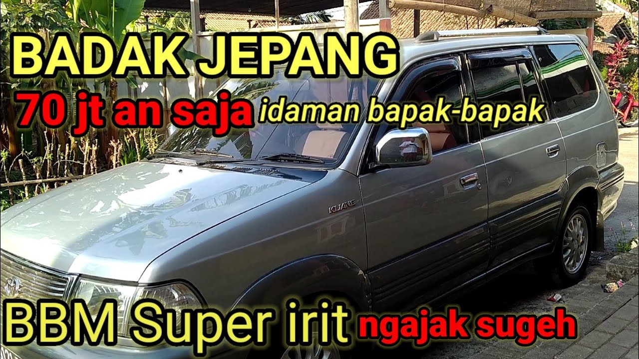 BBM Paling irit, Tapi tenaga Badak| Kijang Krista Solar 2001 - YouTube