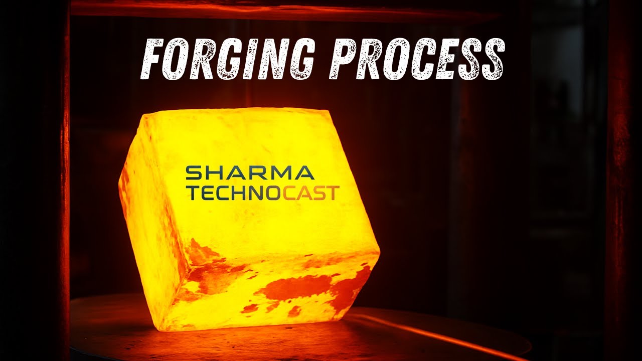 forging process | Sharma Technocast - YouTube