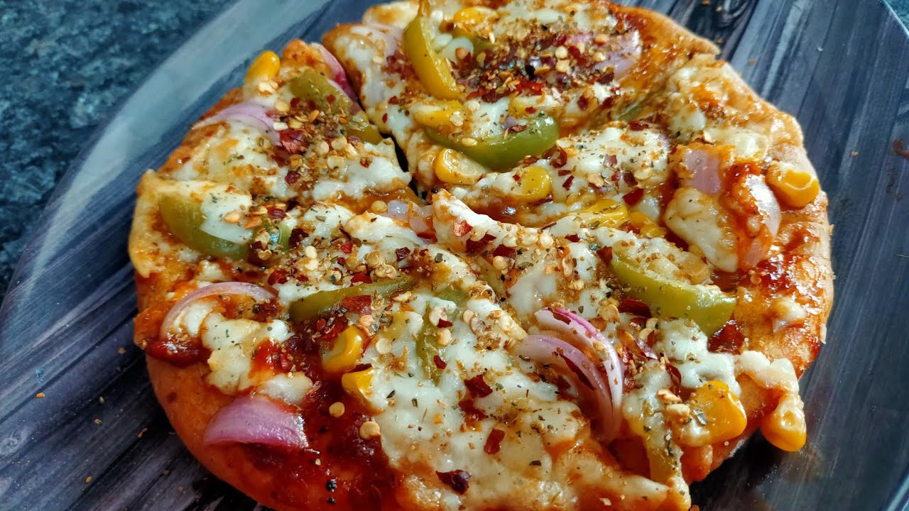 चीज़ पिज़्ज़ा || Make Cheez Pizza 🍕In Only 5 Mins || Recipe || family ...