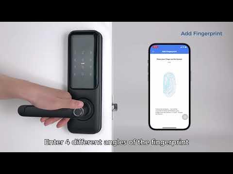 Nyboer Smart Lever Plus H3B Plus TTLock App Setup Guide - YouTube
