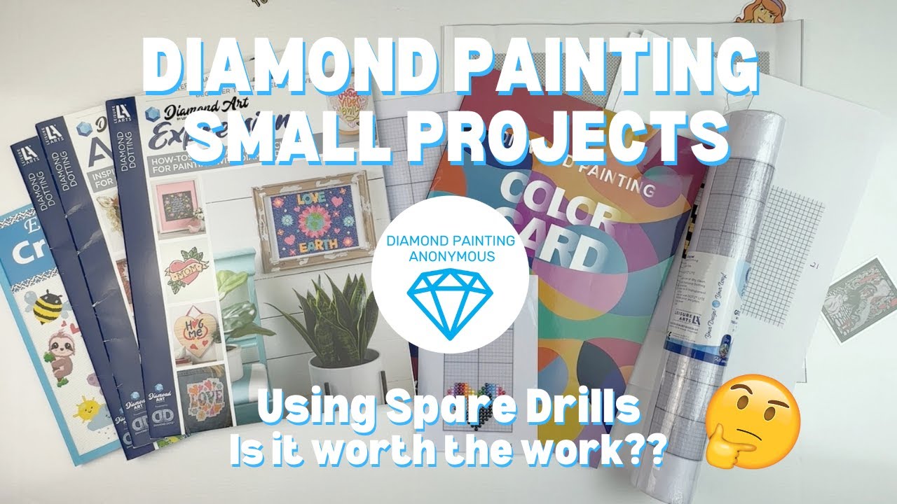 Diamond Painting Projects | Using Spare Drills for Small Projects - Is ...
