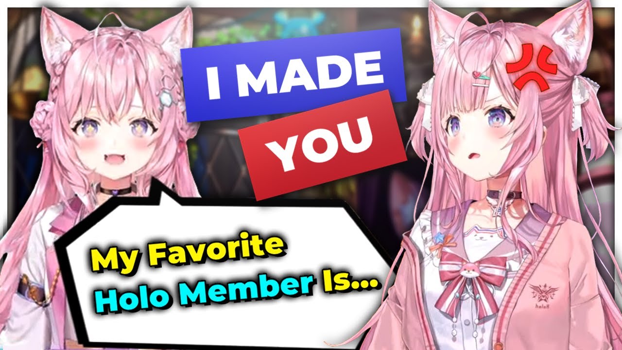 Koyori Got Angry at AI Koyori When She Asked Her Favorite Holo Members ...