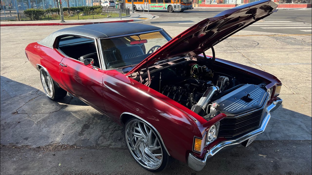 LS SWAP 1972 CHEVELLE CAME BACK FOR A NICE UPDATE + UP & COMNG G BODY ...