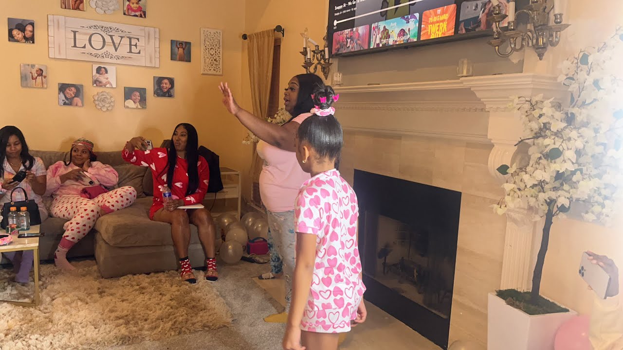 Pajama party dance battle - YouTube