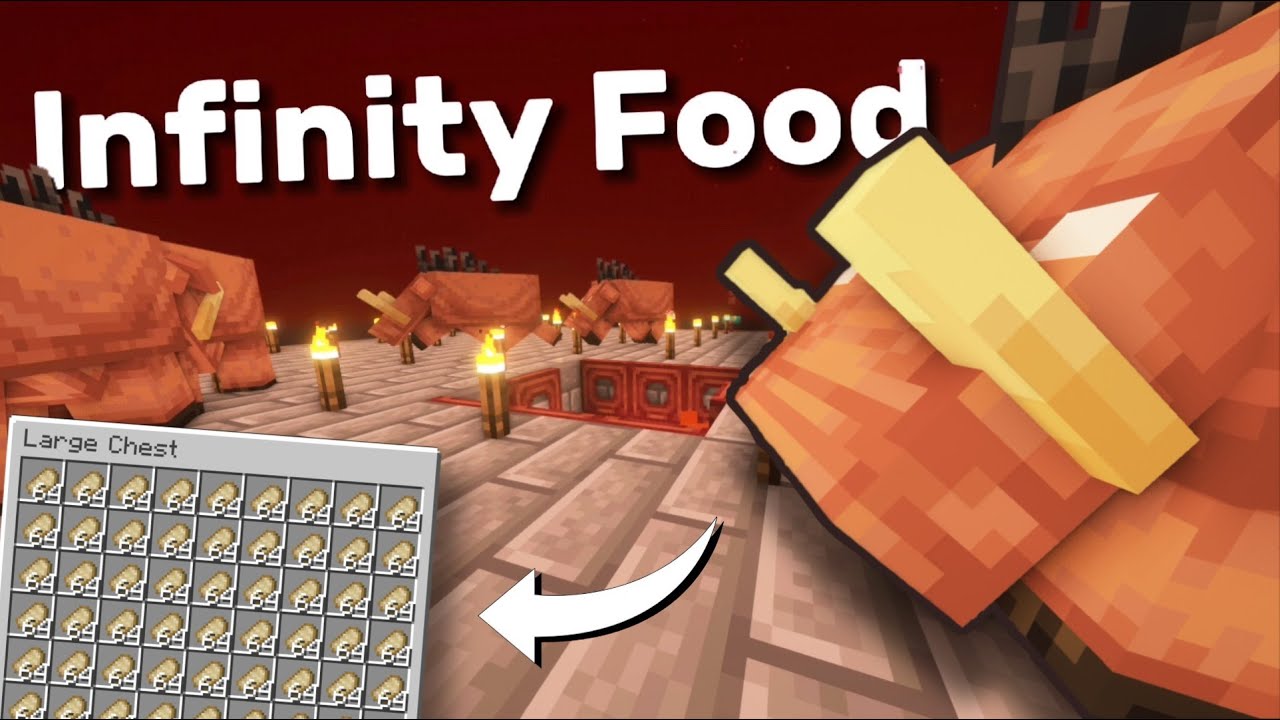 4 Automatic FOOD Farms in Minecraft - YouTube