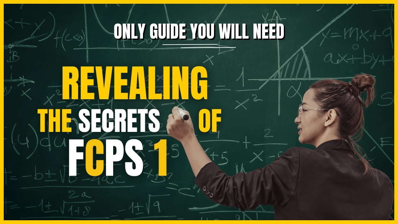 FCPS Part 1 Roadmap After House Job | Complete Guide to Start Smart ...