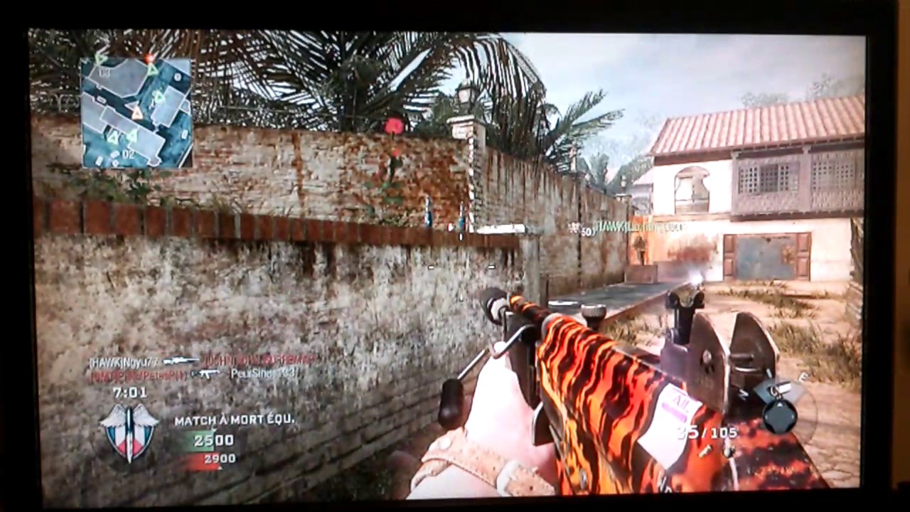Gameplay sur Call of Duty black ops 1 - YouTube