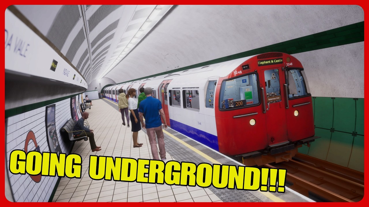 Travelling The Tube | TRAIN SIM WORLD 5 | London Underground Bakerloo ...