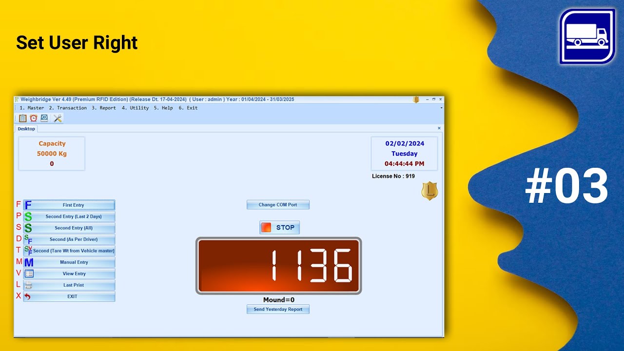#03 Set User Right - YouTube