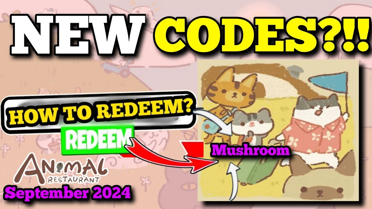 ANIMAL RESTAURANT CODES TUTORIAL SEPT 2024‼️ (HOW TO REDEEM ANIMAL ...