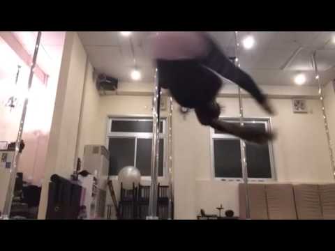 Pole Sports Masayo spin combo training