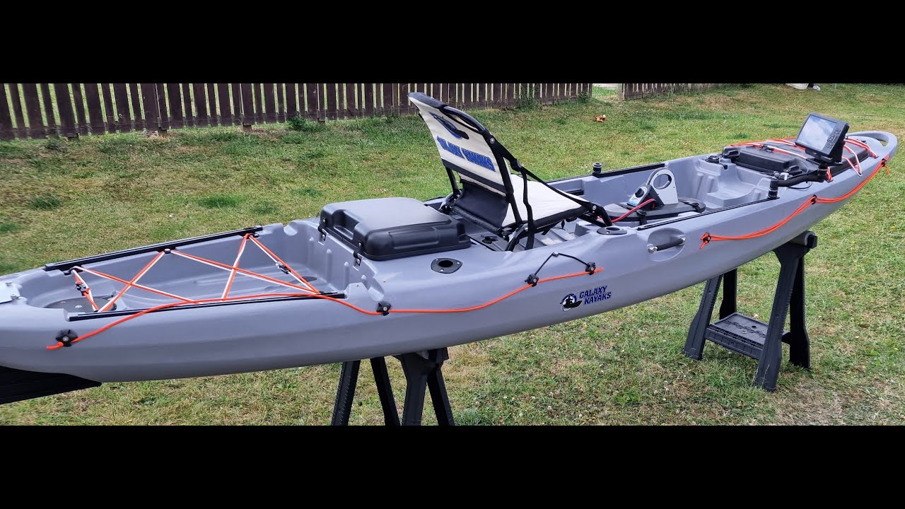 Galaxy Supernova FX setup with Pro-Pel 54 Motor and Garmin Striker 7SV ...