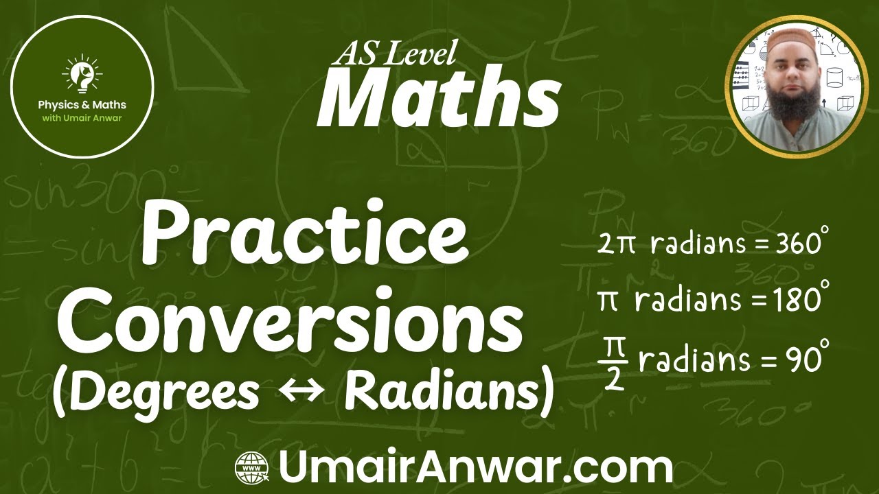 2 Master Degrees And Radians Conversion Gcse And Igcse As Level Maths 0541