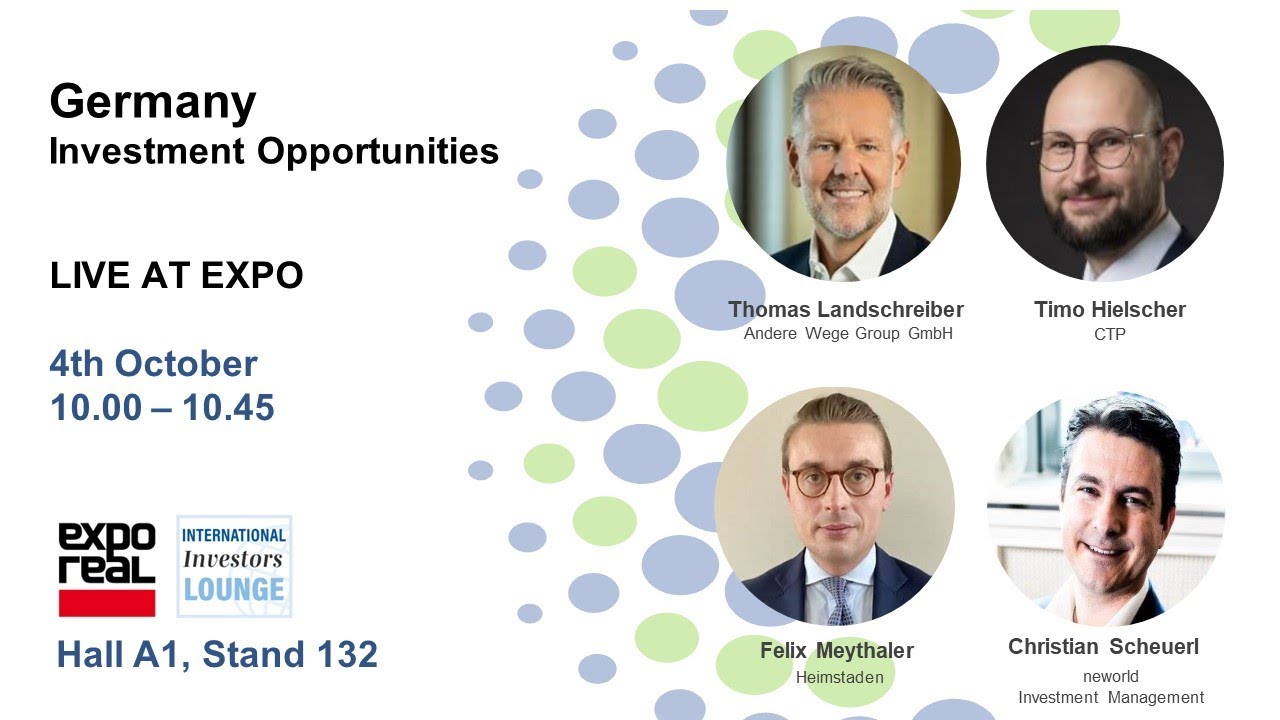 ON DEMAND - EXPO Real - Germany Investment Briefing - YouTube