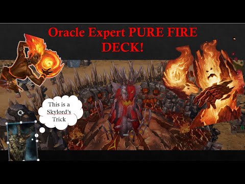 Skylords Reborn/Battleforge, Oracle Expert using a FIRE DECK - YouTube