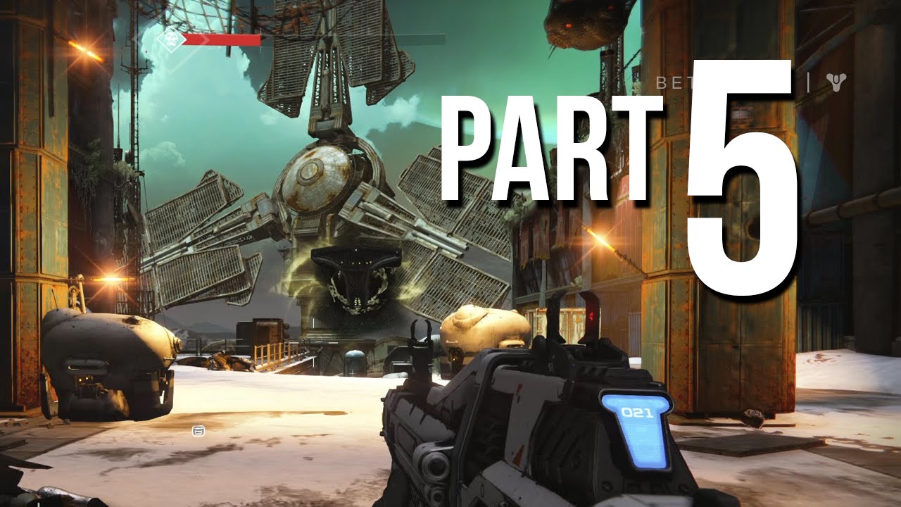 Destiny Beta Walkthrough Part 5 - LEVEL 5 - The Last Array - PS4 ...