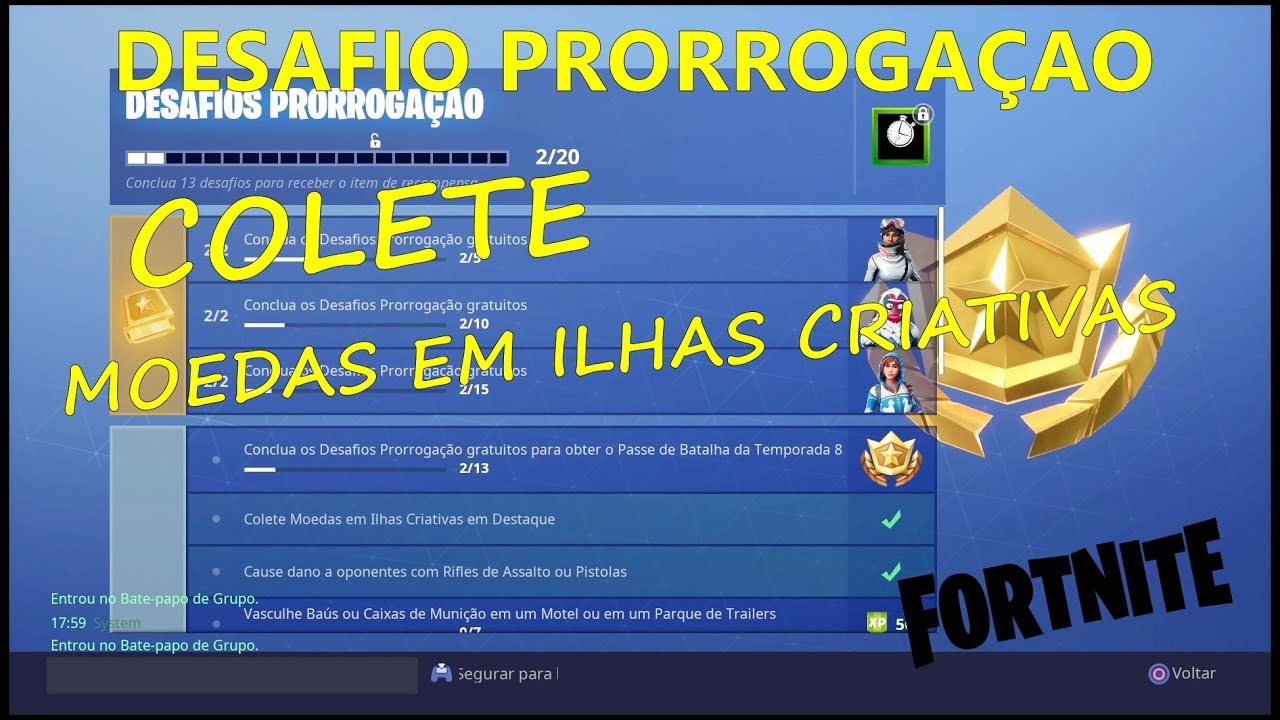 DESAFIO PRORROGAÇÃO ☆ COLETE MOEDAS EM ILHAS CRIATIVAS EM DESTAQUE ...