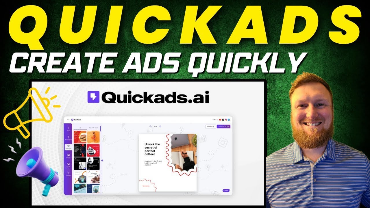 Quickads AI Review 2024 | Ads Made Easy | Bonus: 10% Off Promo Code - YouTube