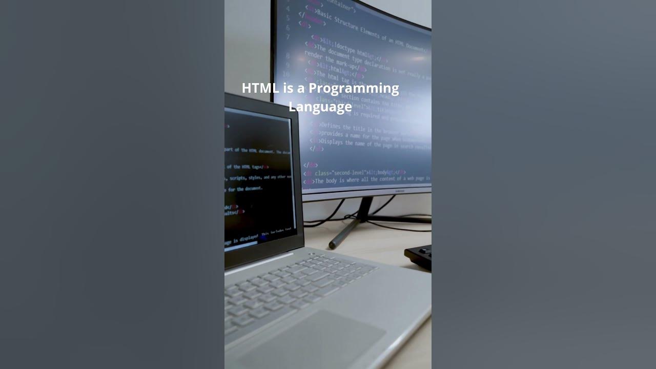 HTML is a Programming Language - YouTube