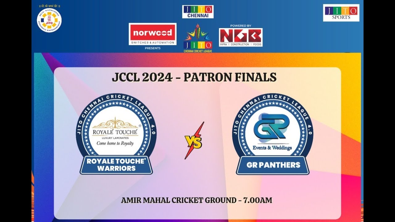 NORWOOD : JITO-JCCL 2024 : PATRON FINALS powered by NGB - YouTube