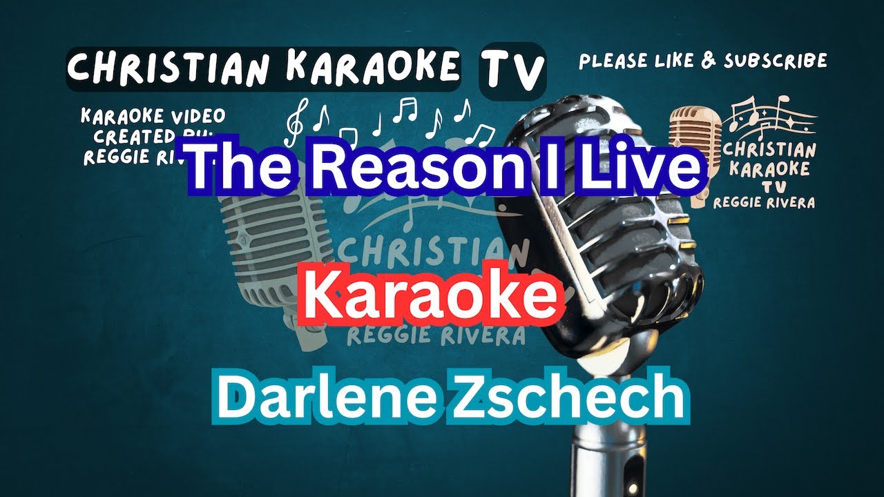 The Reason I Live Karaoke Darlene Zschech - YouTube