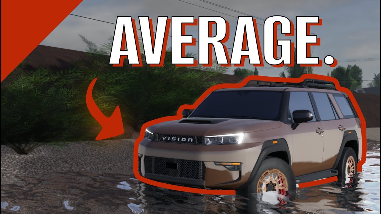 The 2023 Toyota 4Runner is a Decent RP SUV | Greenville Roblox - YouTube