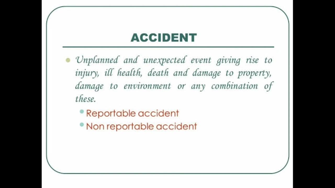 Reportable And Non Reportable Accident YouTube reportable-and-non-reportable-accident-youtube