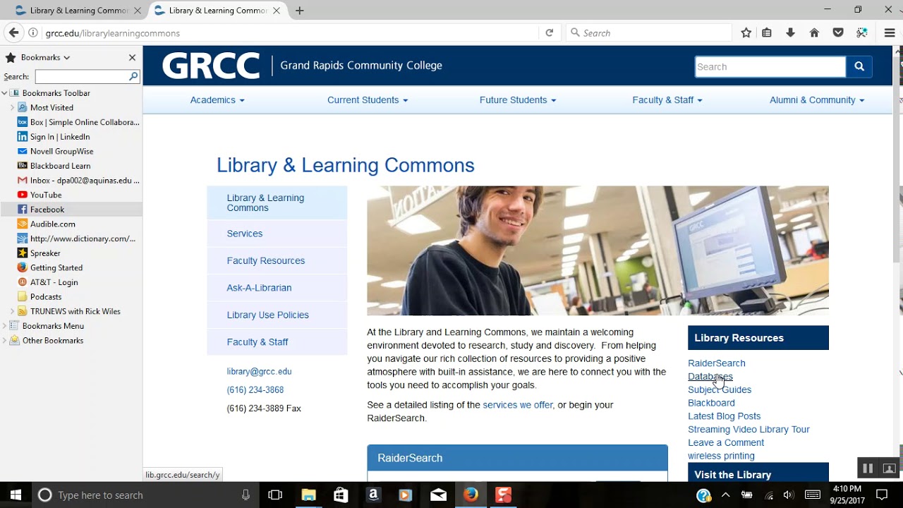 How to research at GRCC - YouTube