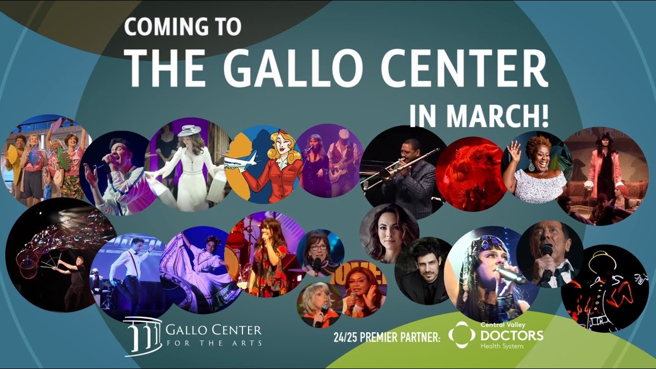 March at the Gallo Center for the Arts! - YouTube
