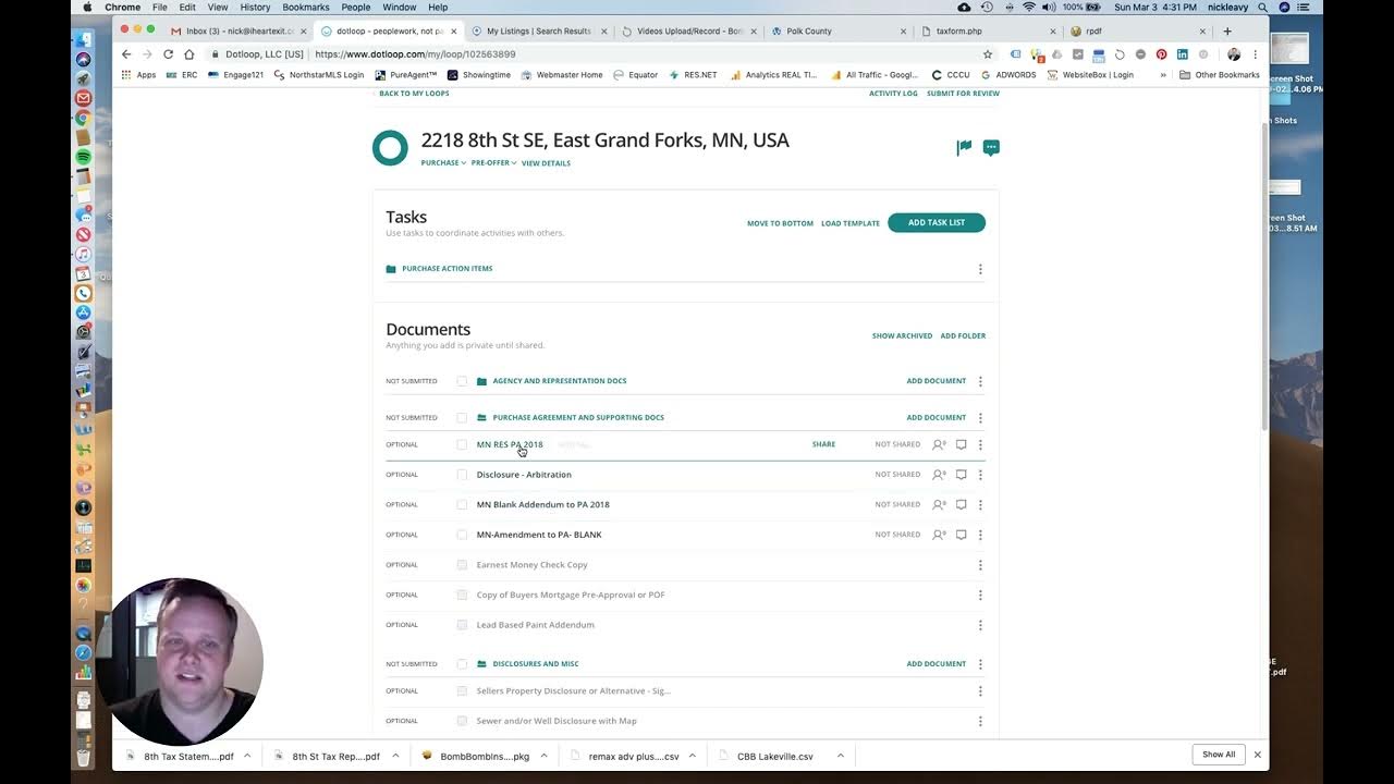Dotloop Training 1 - EXIT Realty Metro - How to Submit Docs for Review - YouTube