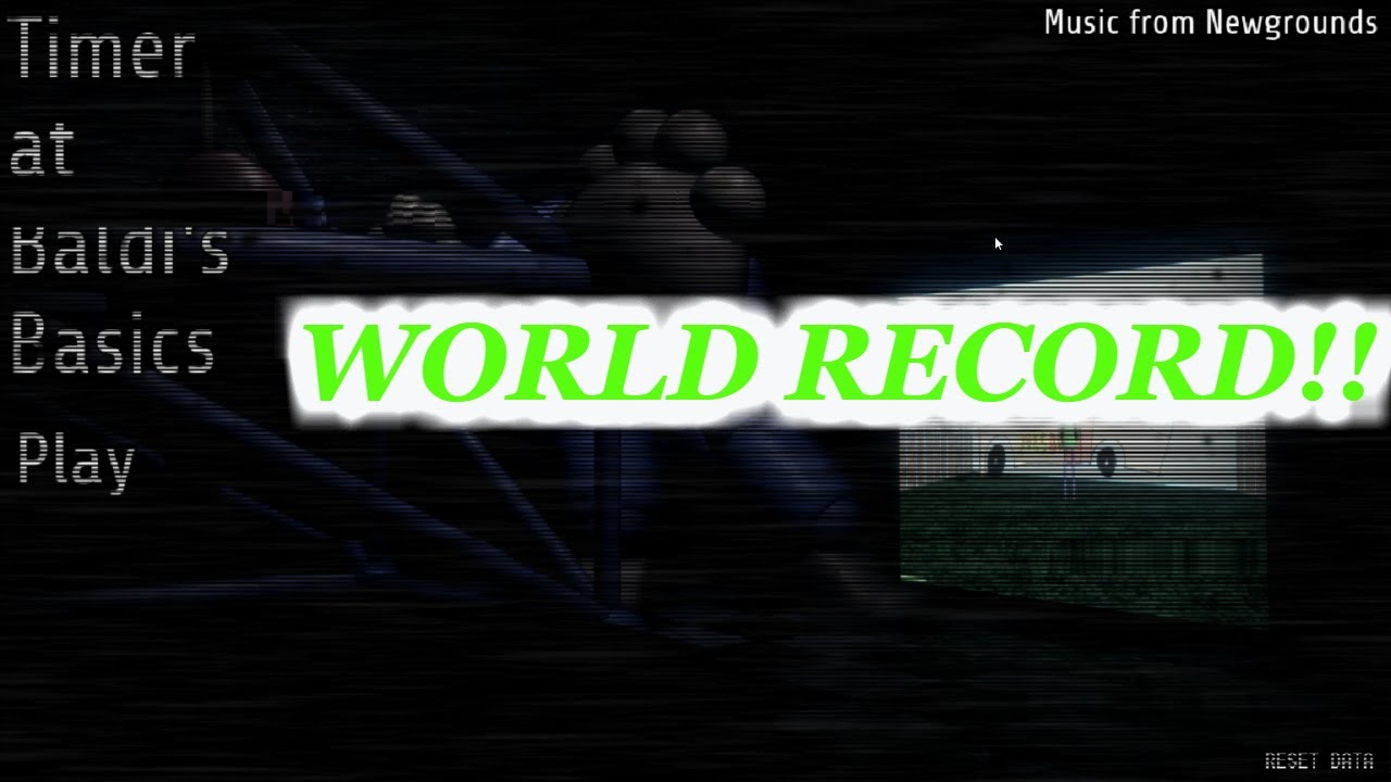 WORLD RECORD IN TIMER'S BALDI!! | Timer at Baldi's Basics - YouTube