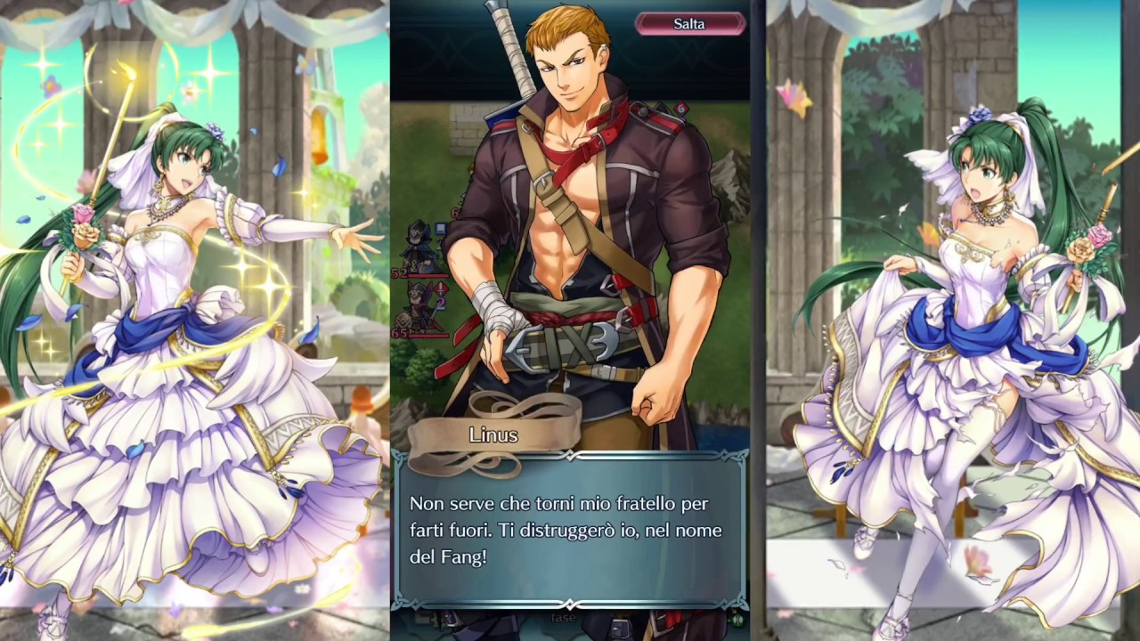 Fire Emblem Heroes: Linus GHB (Grand Hero Battle) - Bride Lyn solo ...
