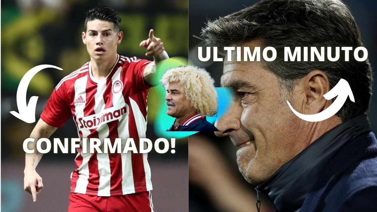 ES OFICIAL! JAMES RODRÍGUEZ PUEDE RESPIRAR ALIVIADO / NUEVO ENTRENADOR ...
