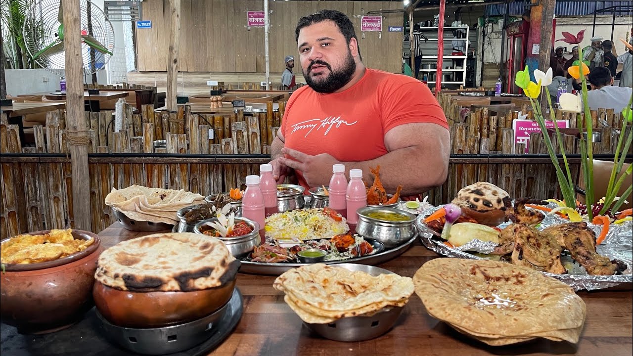 12 kg mutton bakkra food challenge - YouTube