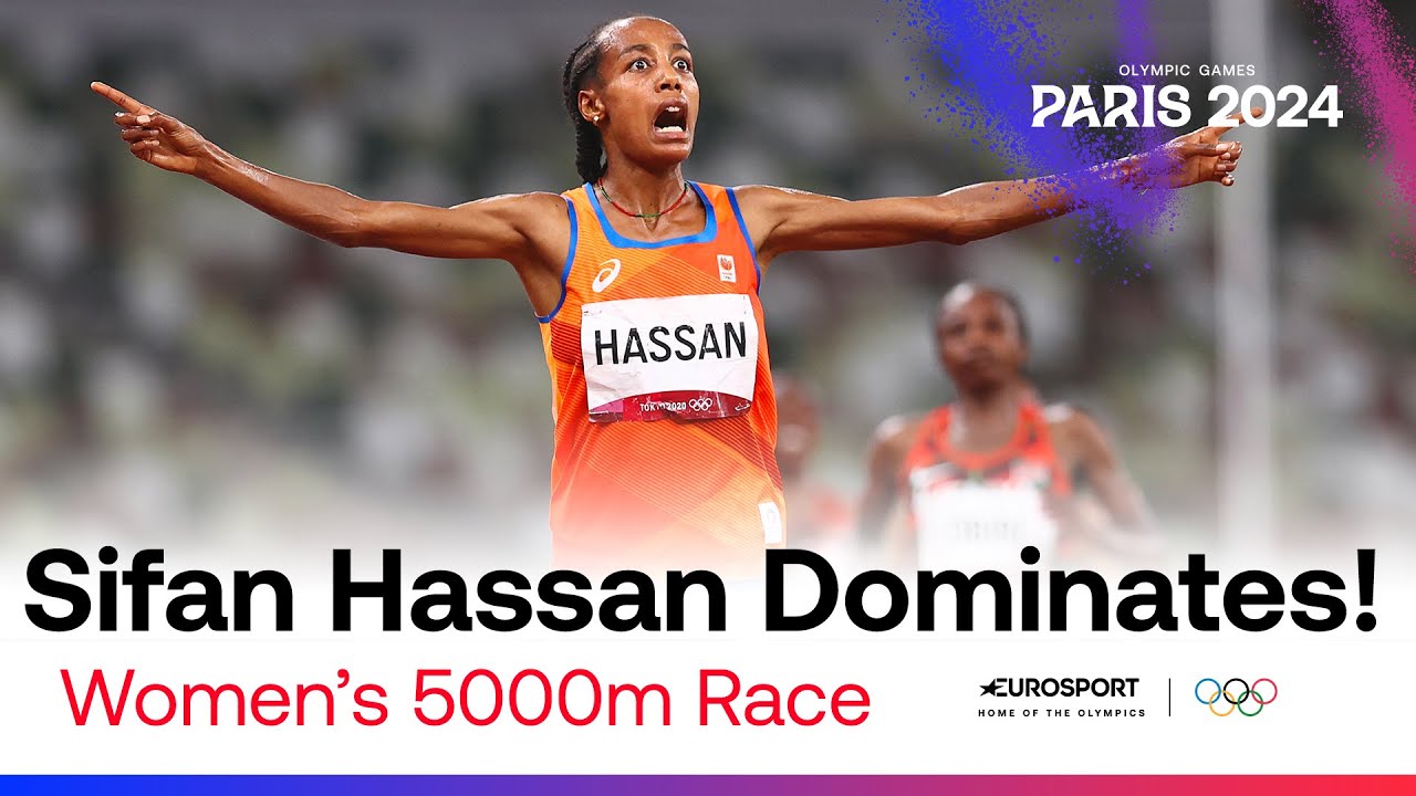 Sifan Hassan wins GOLD in the Women's 5000m race at the 2020 Tokyo ...
