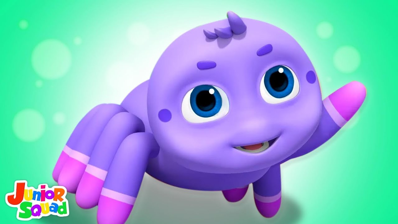 Incy Wincy Spider, Creepy Insects and Kindergarten Rhymes for Kids ...