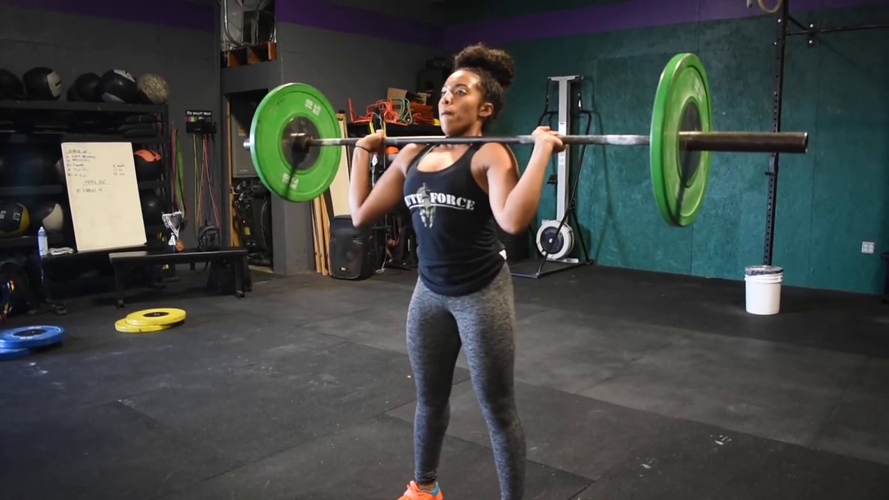 Jadyn Hamill training at GV Crossfit - YouTube
