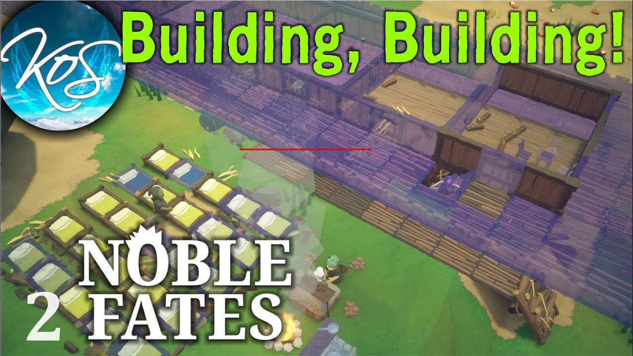 Noble Fates 02 - BUILDING UPWARDS - Let's Play, 3D Rimworld - YouTube